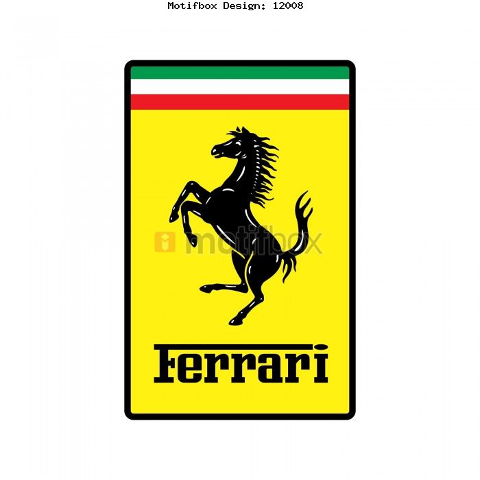 FERRARI LOGO DESIGN VECTOR
