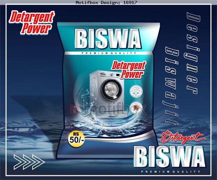 Detergent Powder Packet